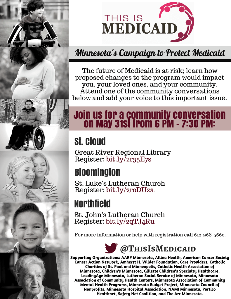 Community Conversation on Medicaid – Age Friendly Northfield